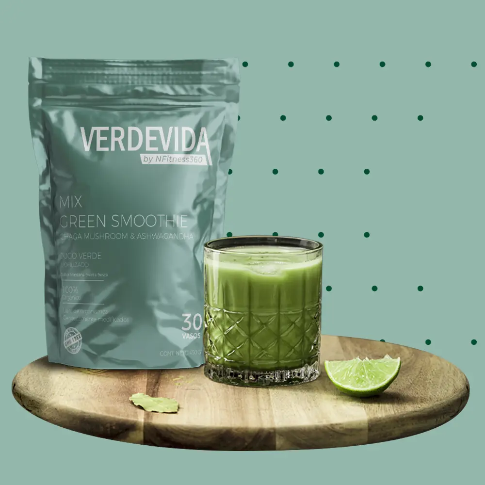El primer jugo verde con antioxidantes 100% Fitness | N Fitness 360